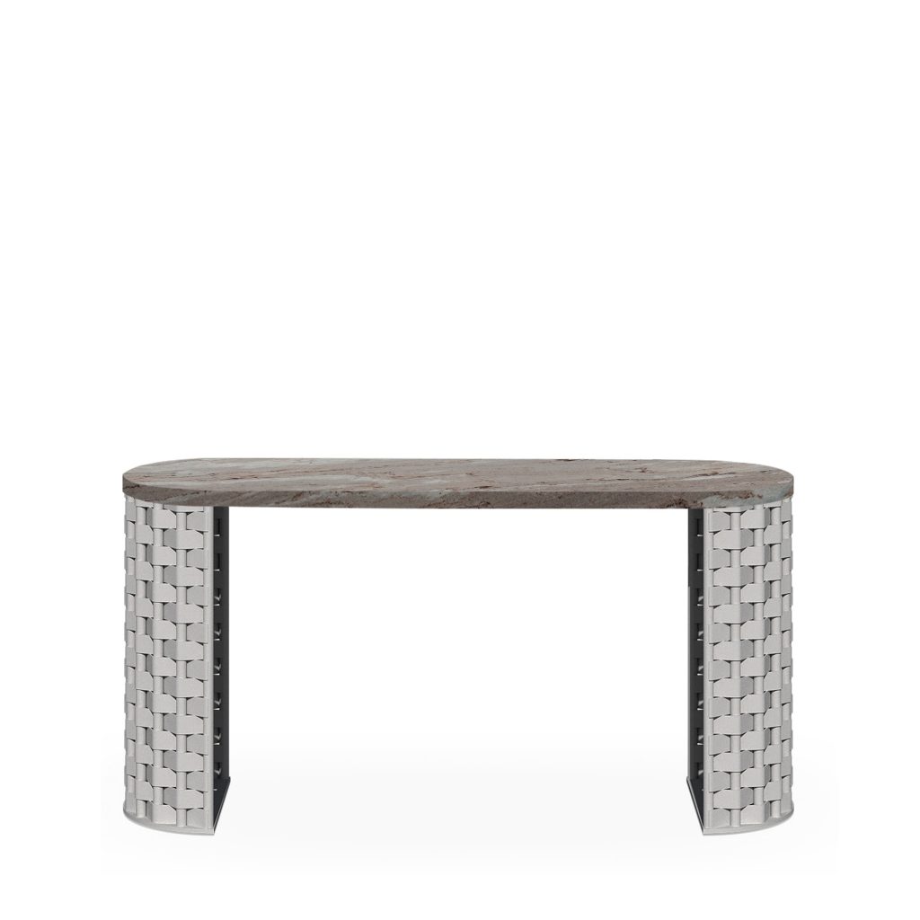 Bertrand-W | Oblong Marble Console Table - Shop Marble & Granite Dining ...